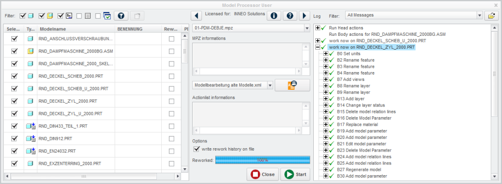 Inneo Model Processor: Vollwaschgang für CAD-Daten