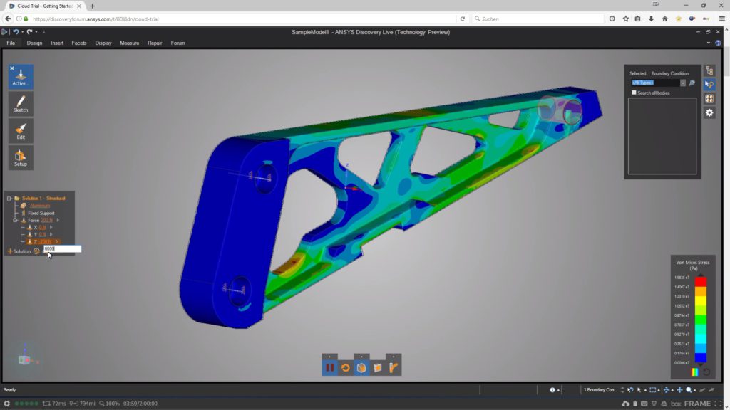 Ansys Discovery Live: Simulation in Echtzeit Ansys Discovery Live: Simulation in Echtzeit