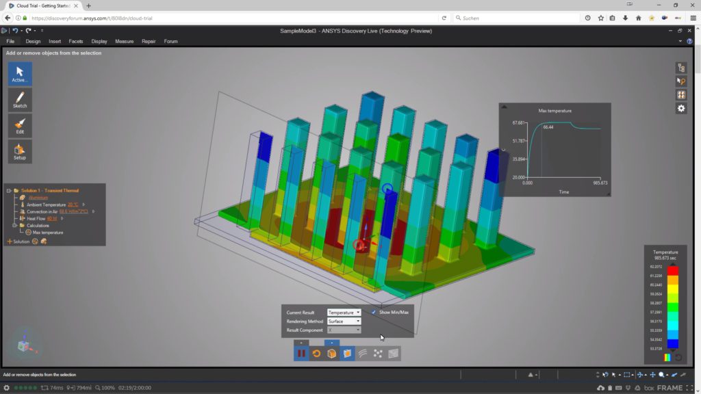 Ansys Discovery Live: Simulation in Echtzeit Ansys Discovery Live: Simulation in Echtzeit