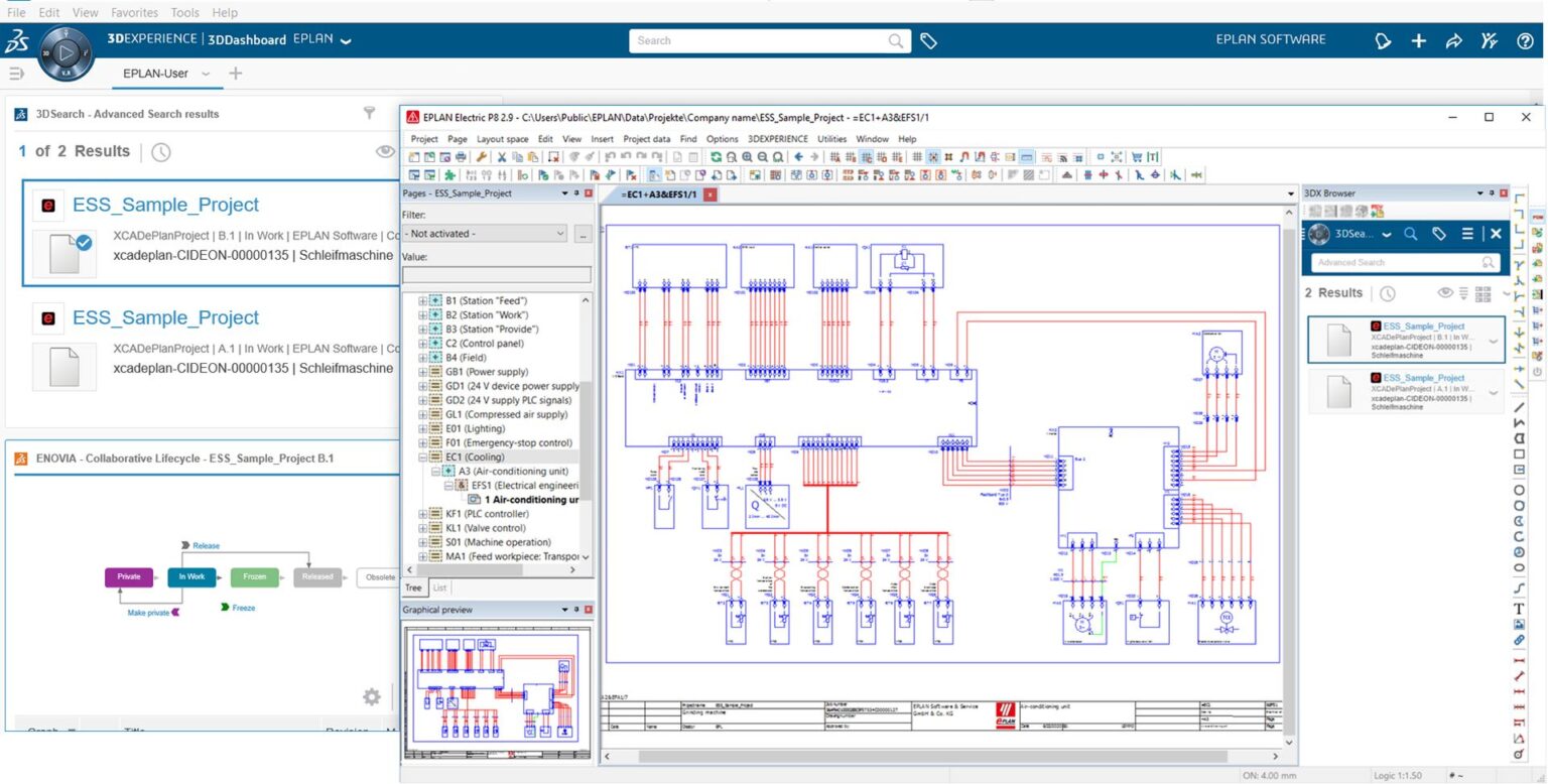 Eplan 3DExperience Connector: Bidirektionale PLM-Datenbrücke